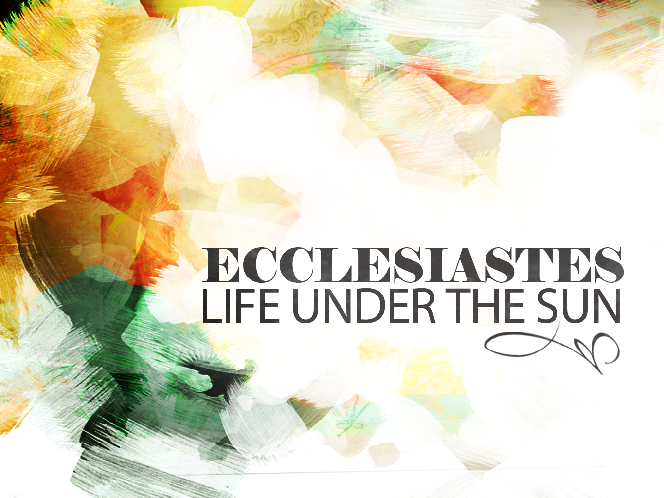 Ecclesiastes and Vanity of Life, Part 1 | StudyGrowKnow